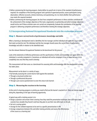 National occupational food standard training guide | PDF