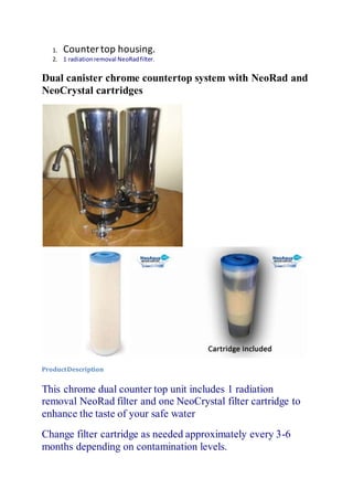 NeoAqua Filter | PDF