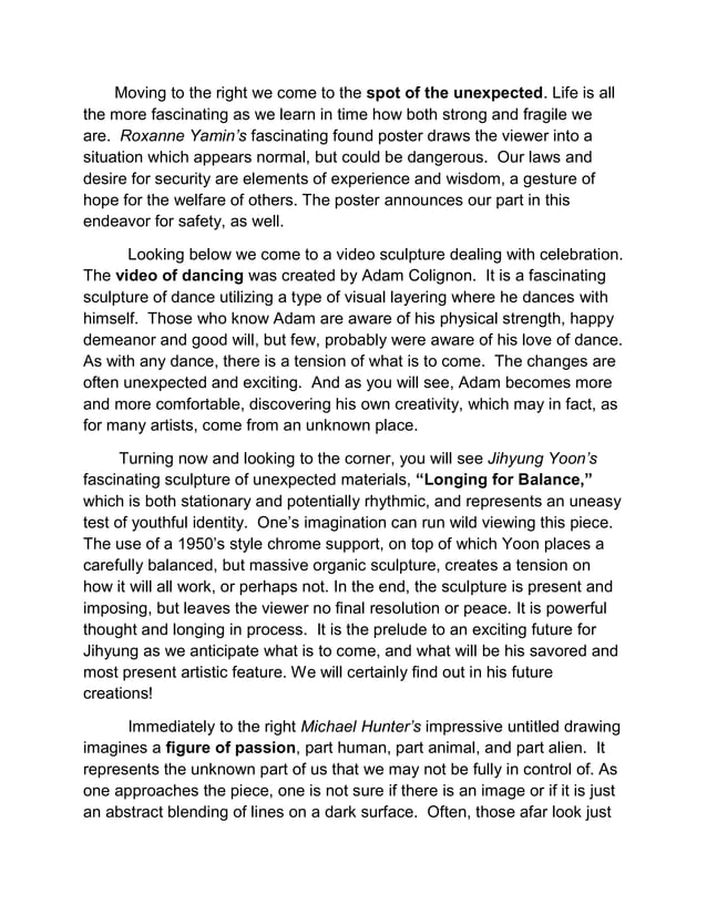 FINAL, FINAL, FINAL copy of curator notes 2.13.14 (1) | PDF