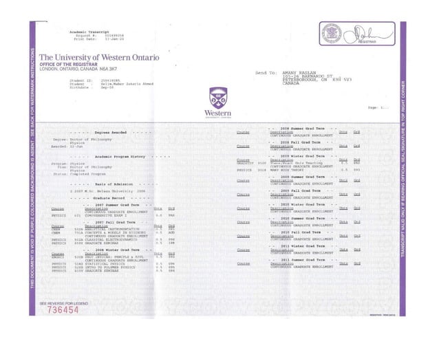 Maher_Degrees_Transcripts | PPT