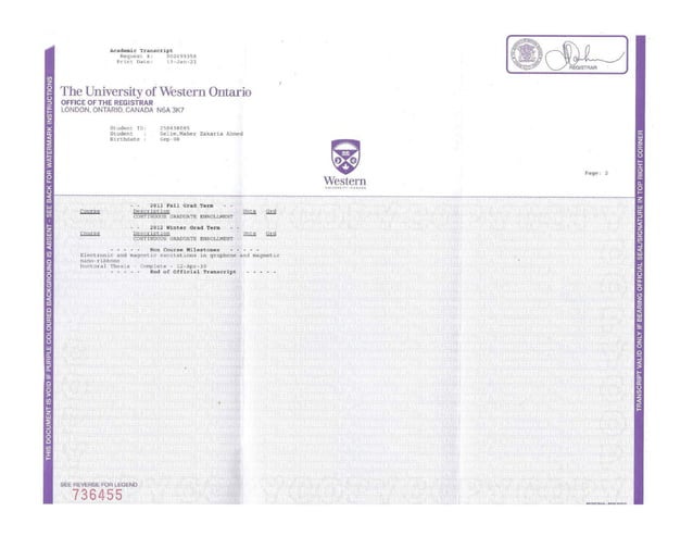 Maher_Degrees_Transcripts | PPT