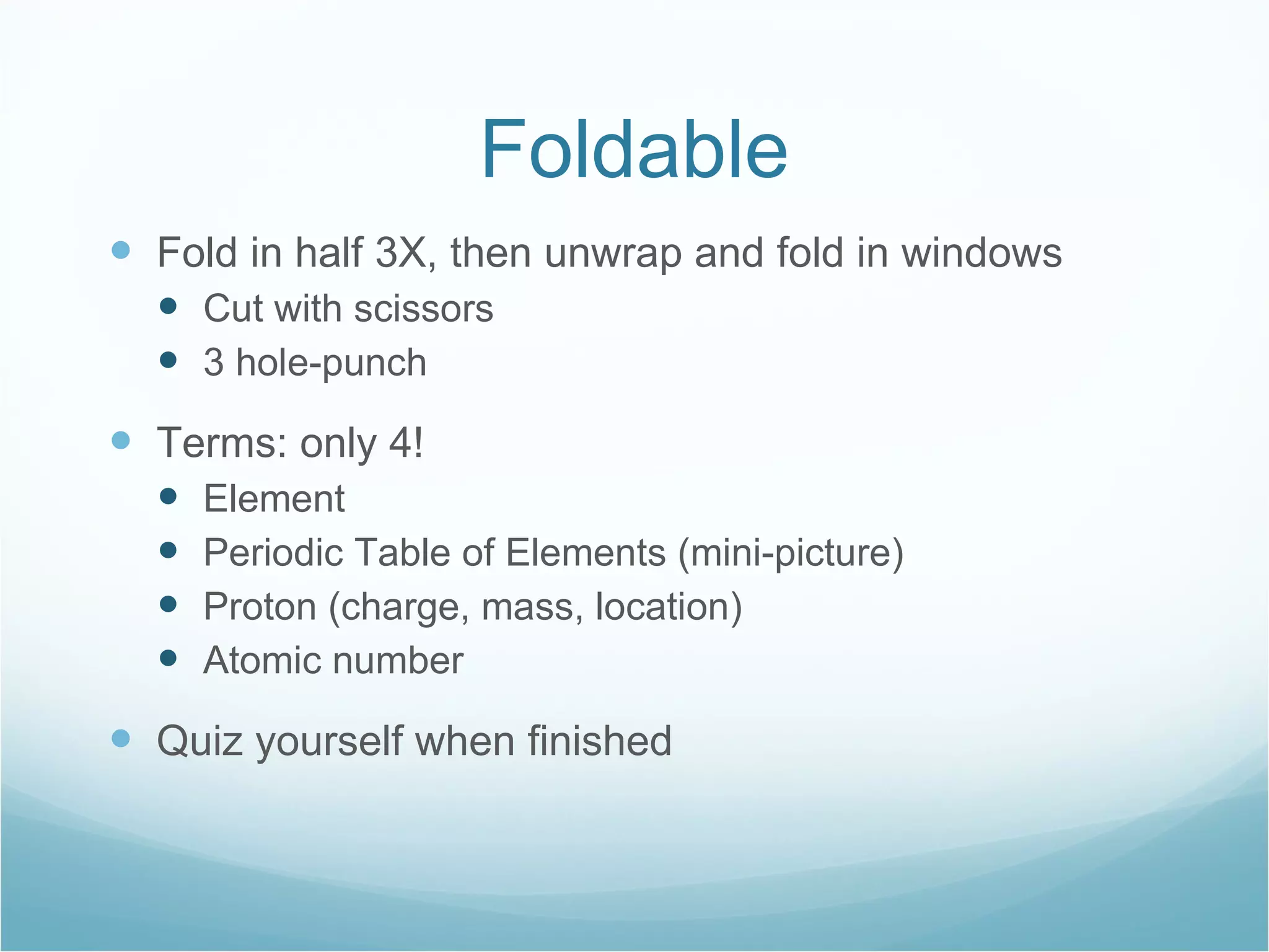 What is an element? | PPT