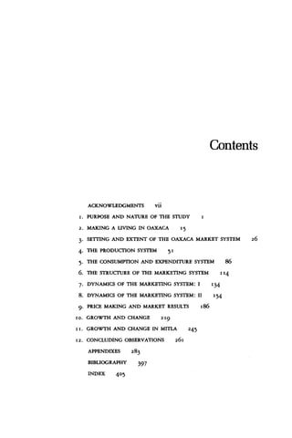 The Peasant Marketing System of Oaxaca Ralph L. Beals | PDF