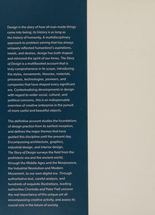 The Story of Design From the Paleolithic to the Present Charlotte Fiell ...