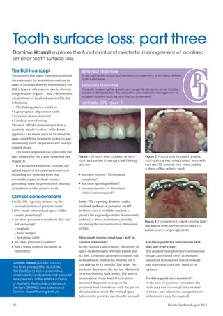 ToothSurfaceLoss_Part3 | PDF