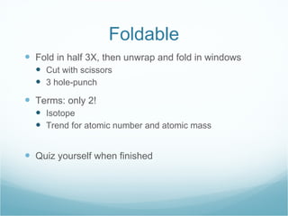 What is Atomic Mass? | PPT
