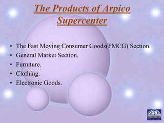 Arpico_Pwr Point | PPTX