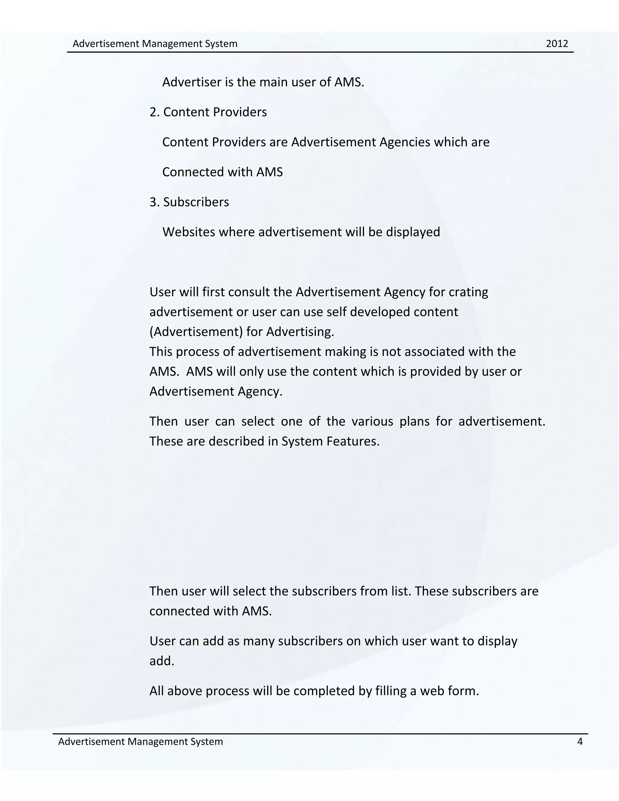 91743410 advertisement-management-system-srs | DOC