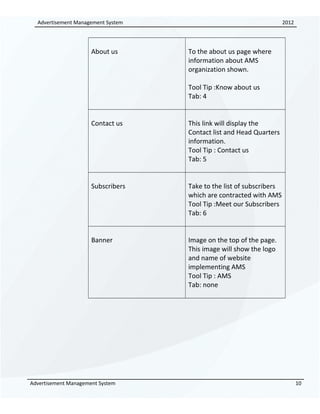 91743410 advertisement-management-system-srs | DOC