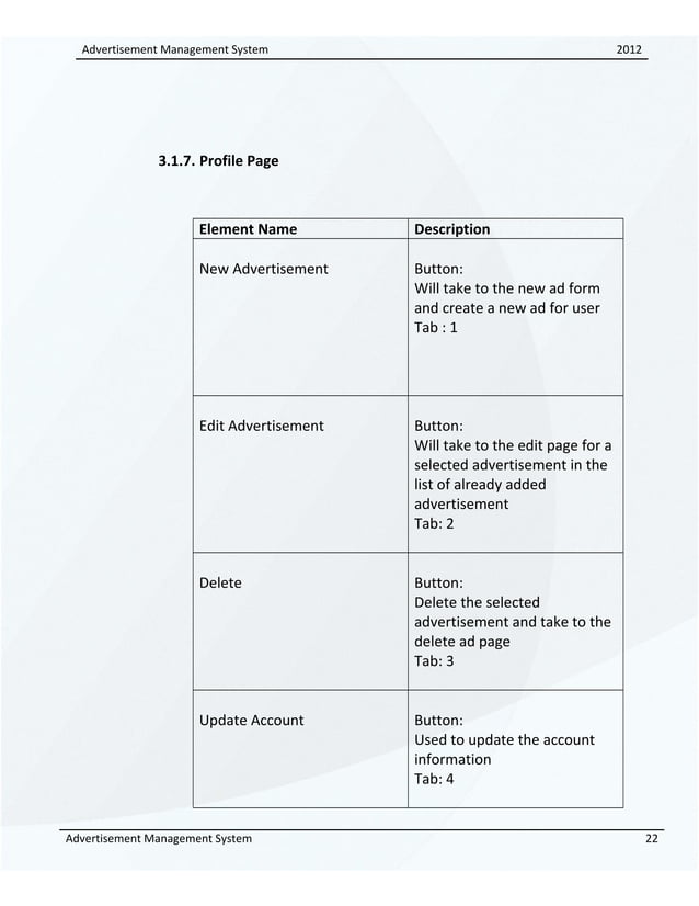 91743410 advertisement-management-system-srs | DOC | Operating Systems ...