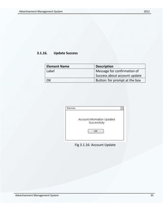 91743410 advertisement-management-system-srs | DOC