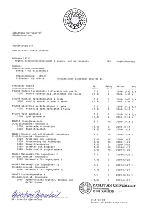 Education transcript | PDF