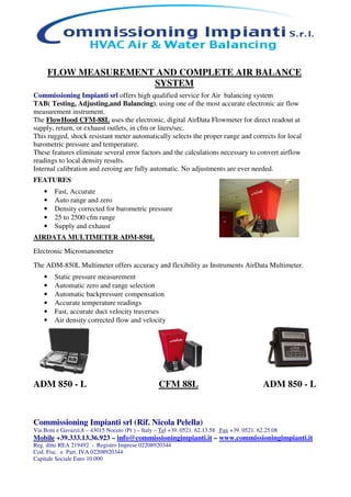 BROCHURE HVAC English | PDF