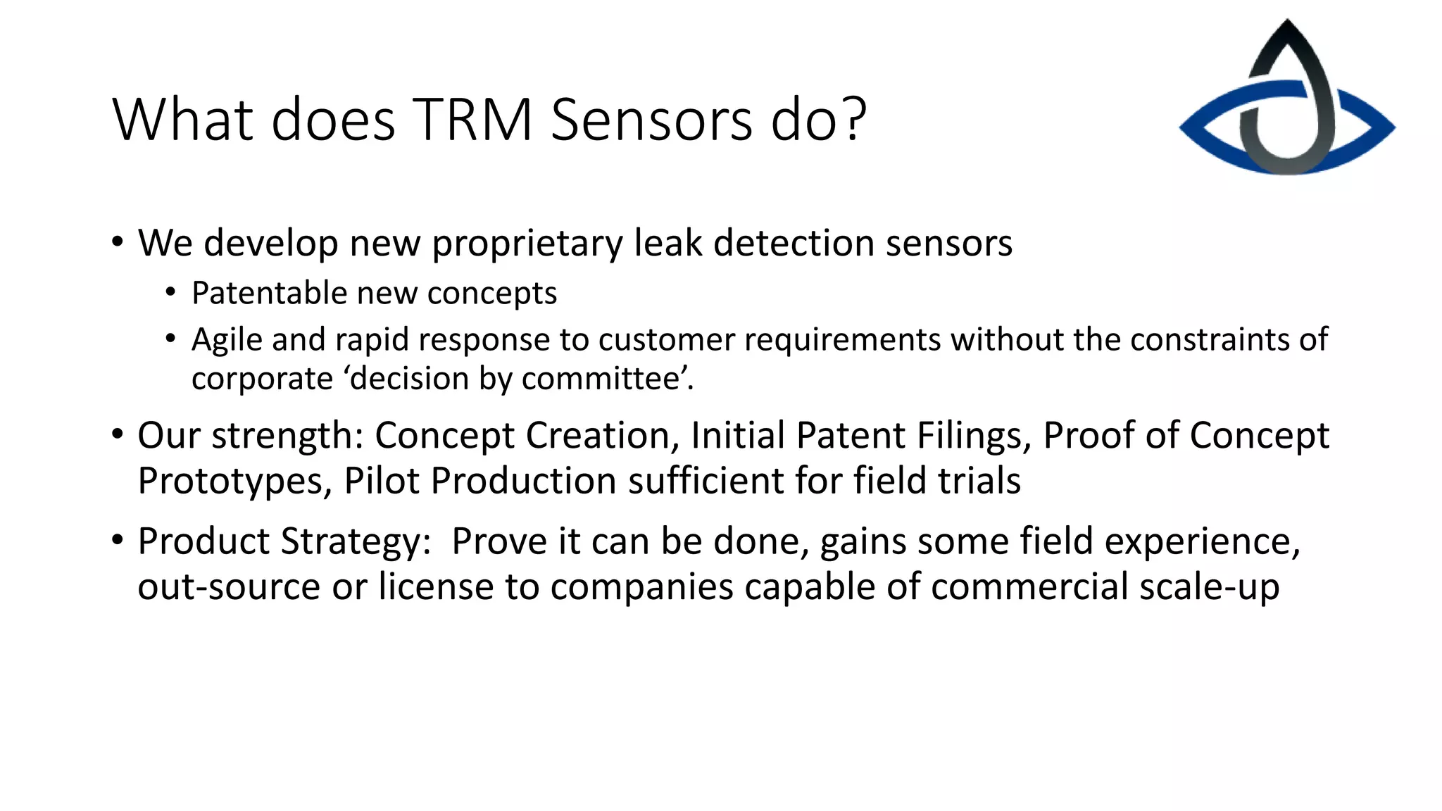 TRM Sensors Company_LinkedIn Version | PPT