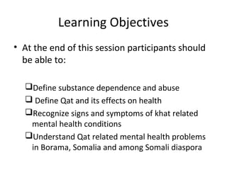 Khat presentation | PPT