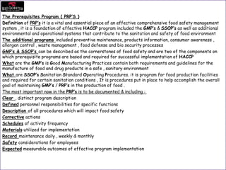 HACCP Training Program ( Red Lobster Ryd. ) | PPT