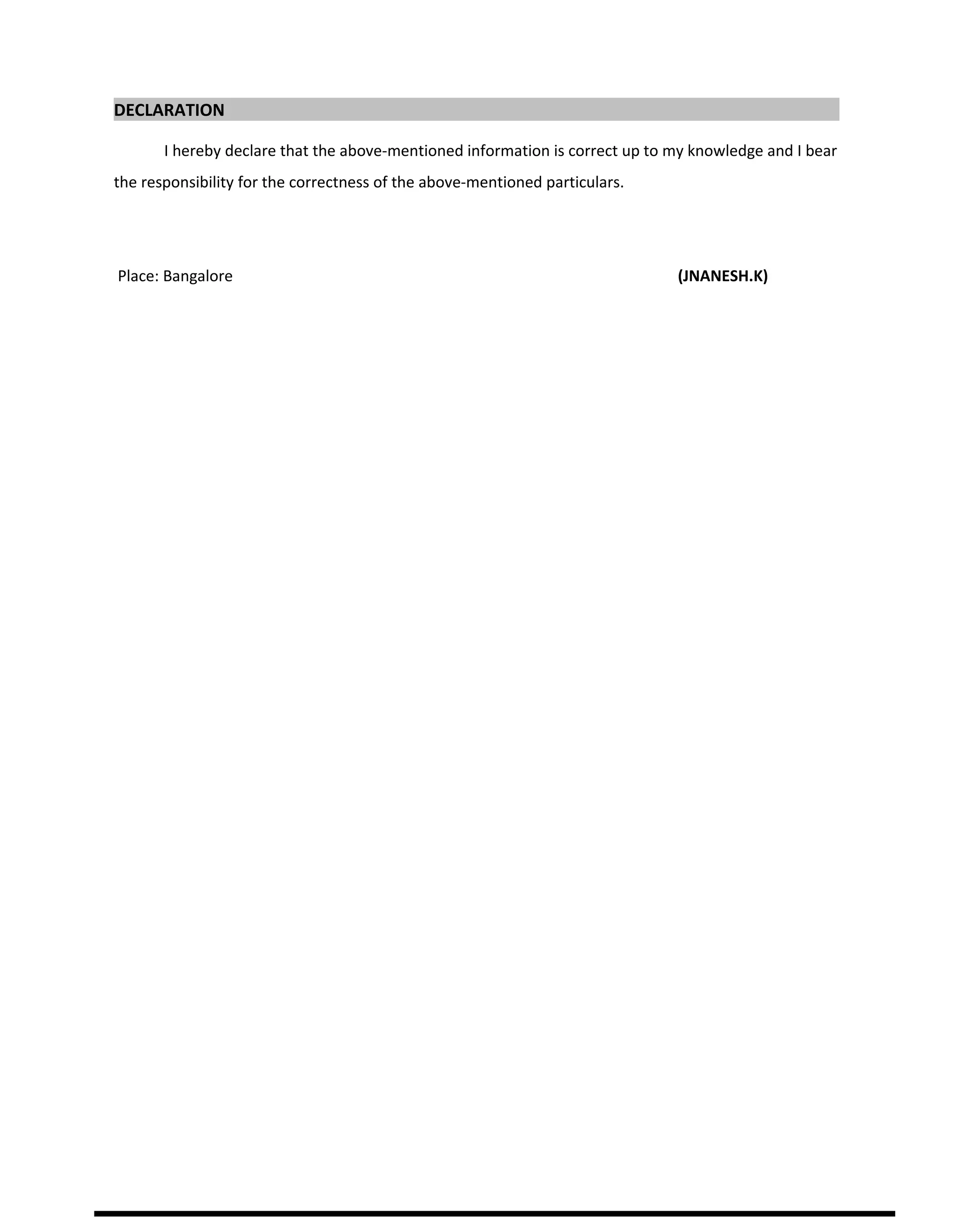 JNANESHnewResume | DOC | Programming Languages | Computing