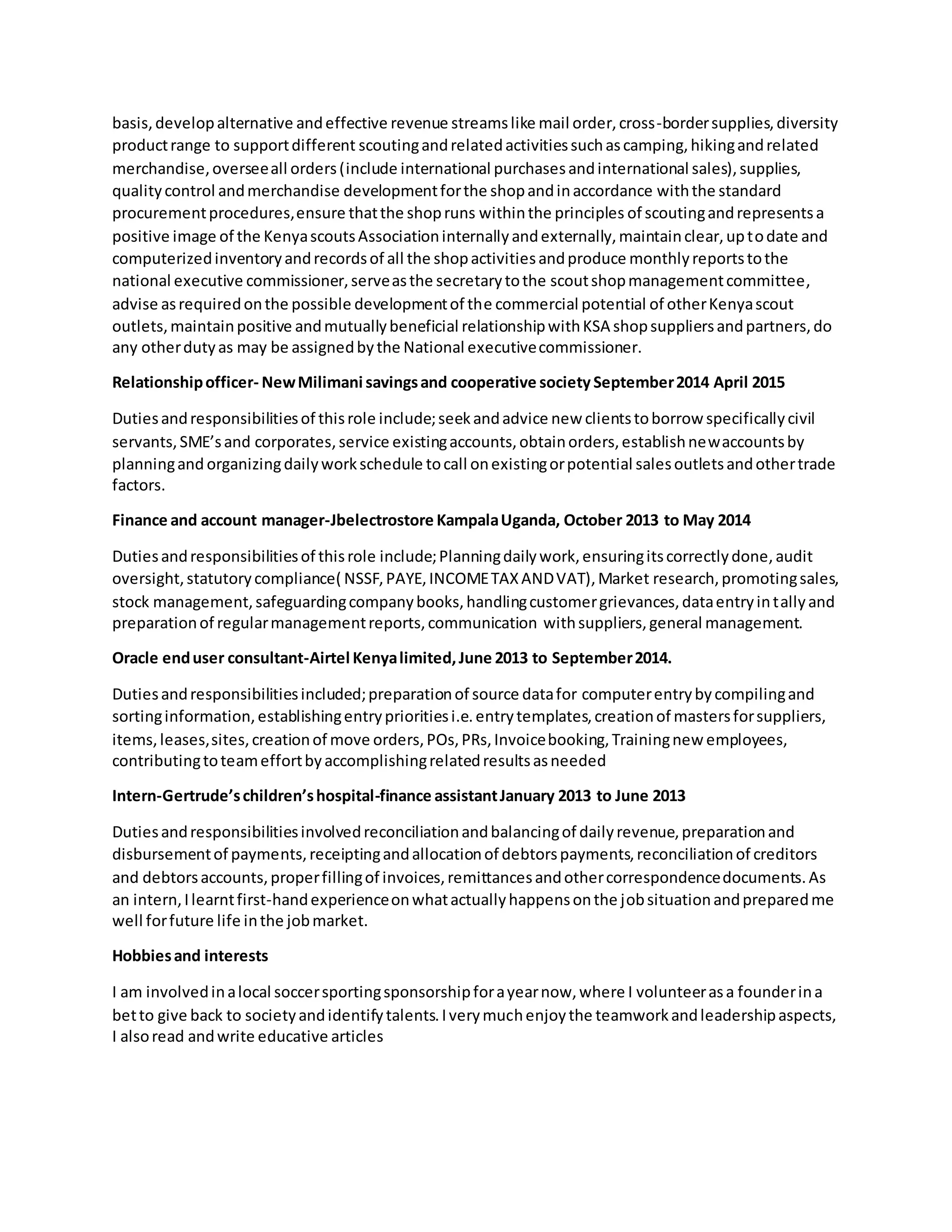 FRED OMBEGA MOSAISI-RESUME | DOCX