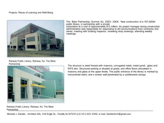 Michael Sackler AIA_Portfolio | PPT