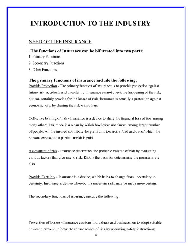 life-insurance-project-on-sales | DOC | Life Insurance | Insurance