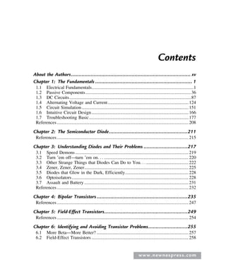 Circuit Design Know It All First Edition Darren Ashby | PDF