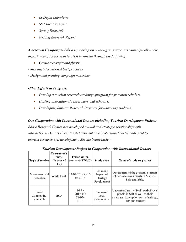 Eda'a Research Center_Profile (8) | PDF