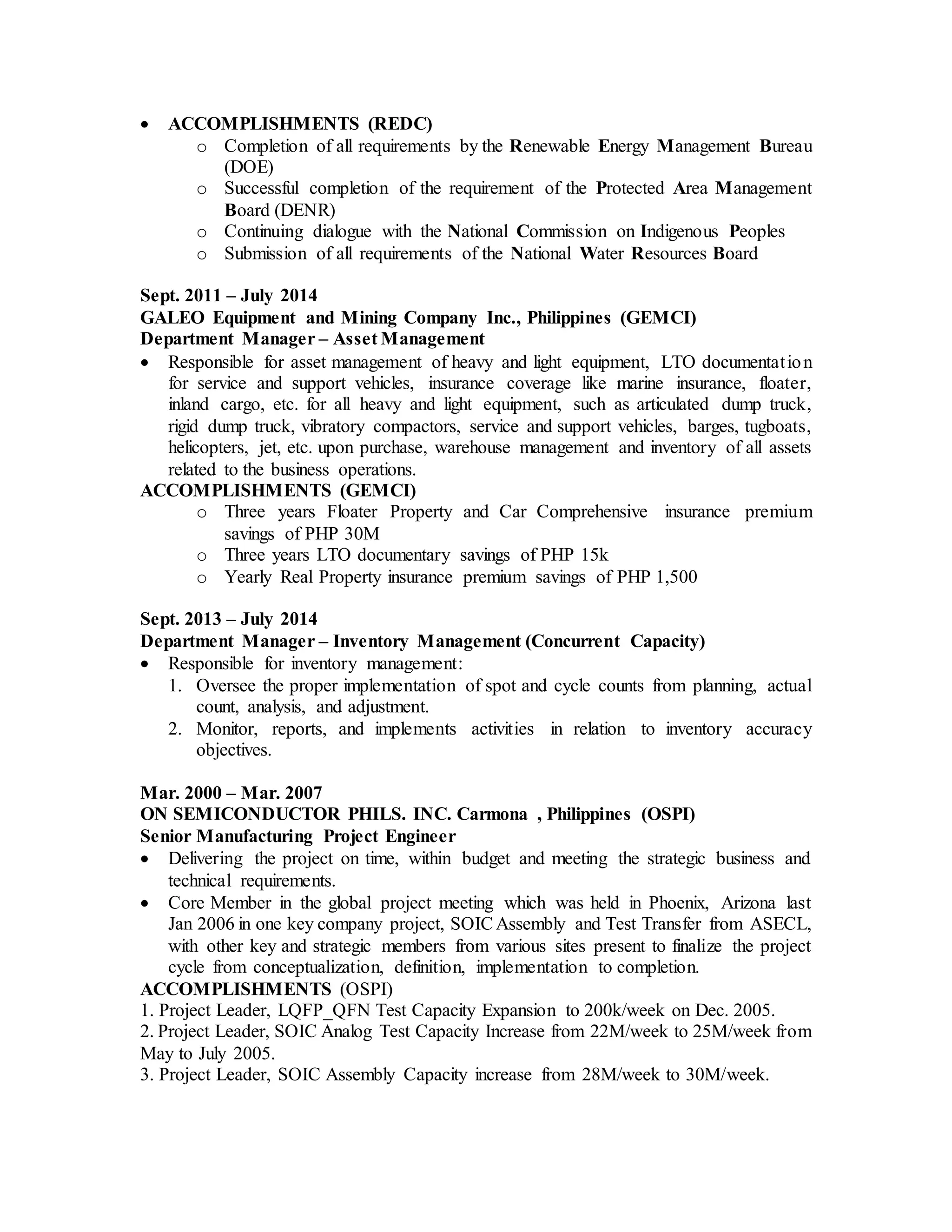 GUALBERTO JR GUINTO cv42 | DOCX