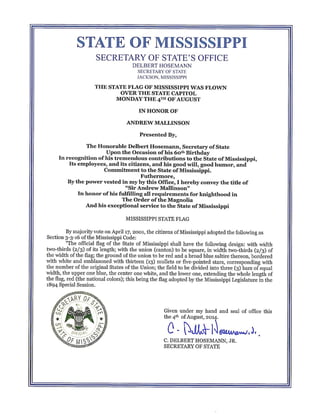 Sir Andrew Mallinson of Mississippi | PDF