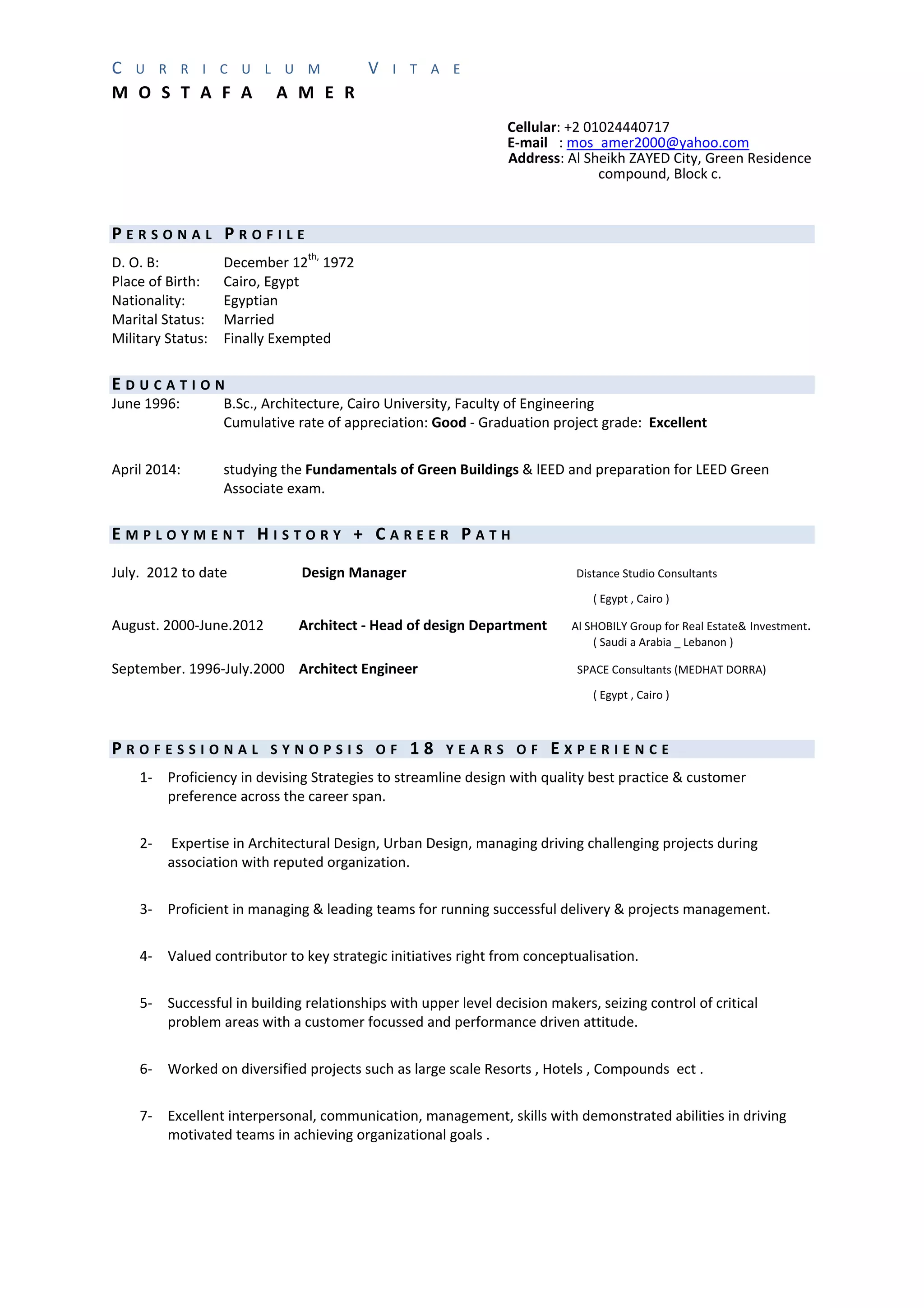 Mostafa Amer final | PDF