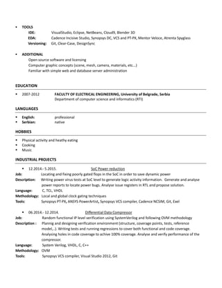 Aleksandar_Popadic_CV | PDF