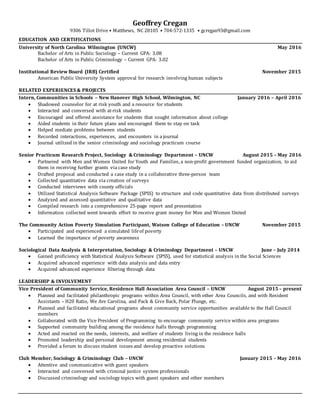 Geoff Resume | PDF