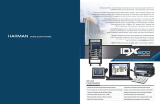 IDX200_Brochure | PPT