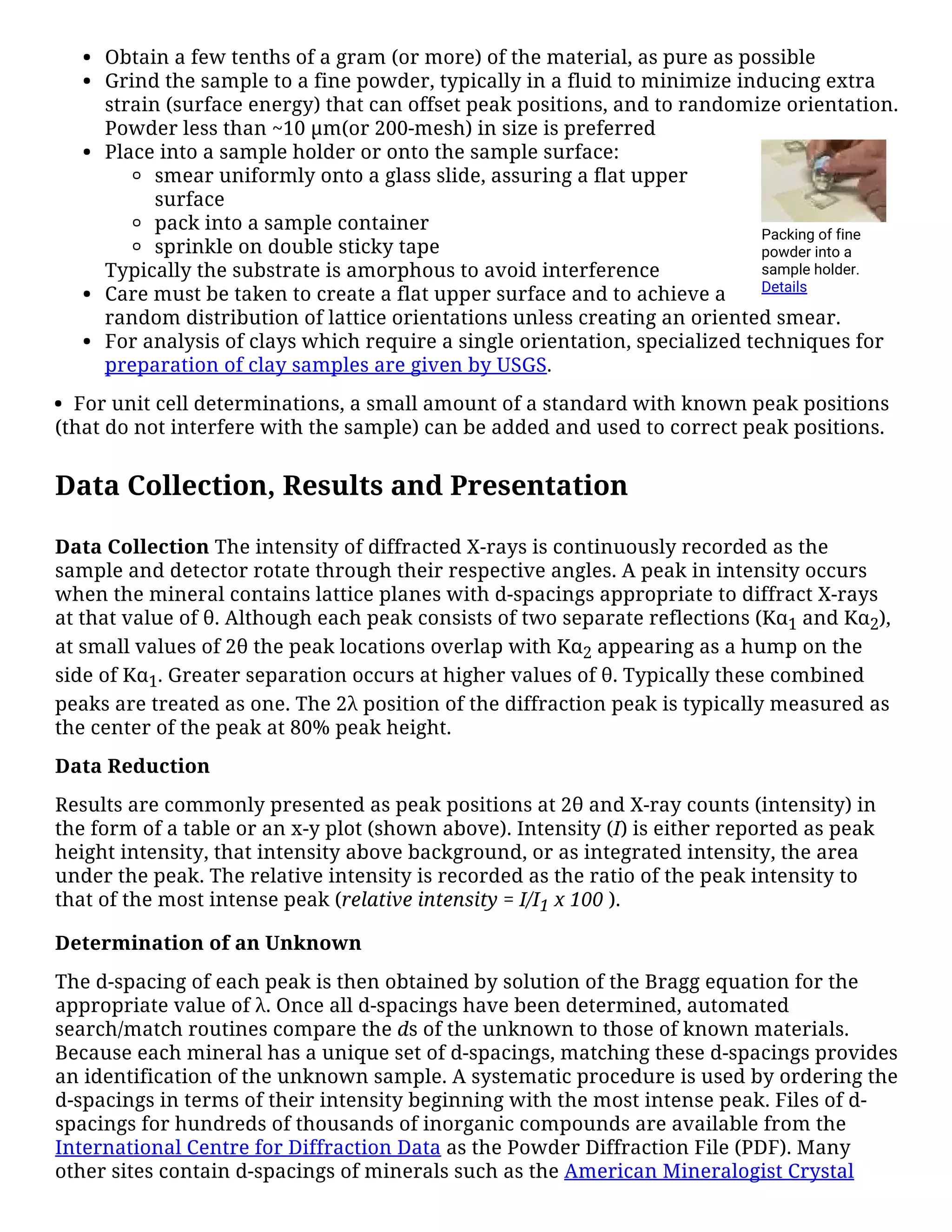 X Ray Powder Diffraction Xrd Pdf
