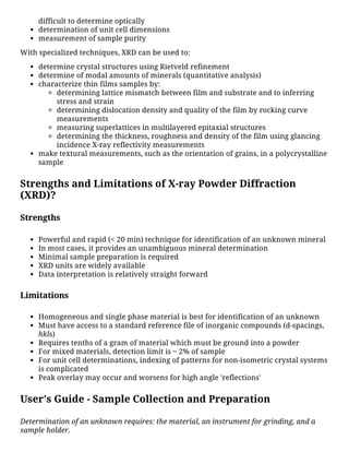 X-ray Powder Diffraction (XRD) | PDF