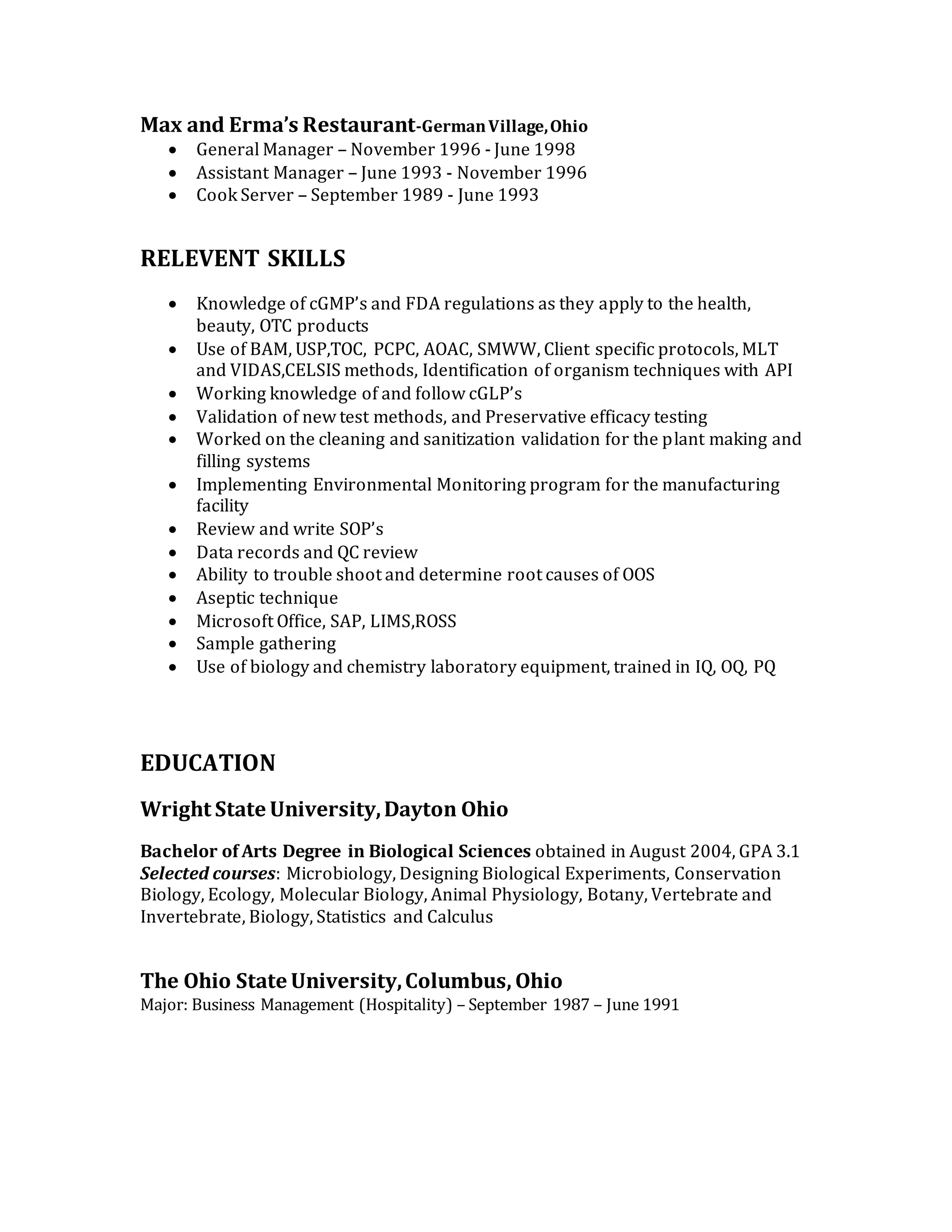 ADF resume 4. | DOCX