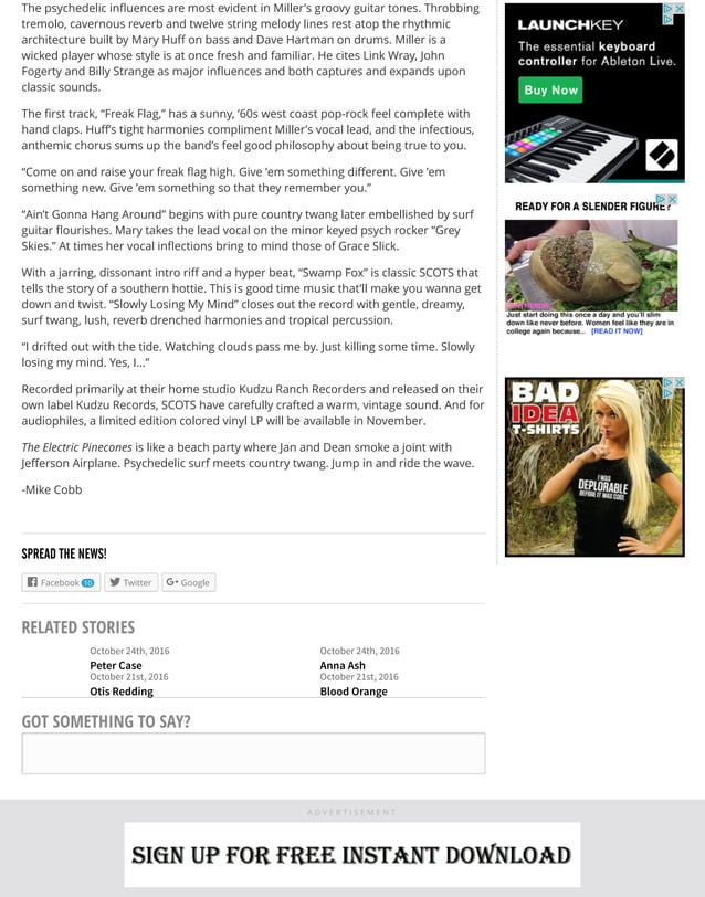 Southern Culture On The Skids – Elmore Magazine | PDF