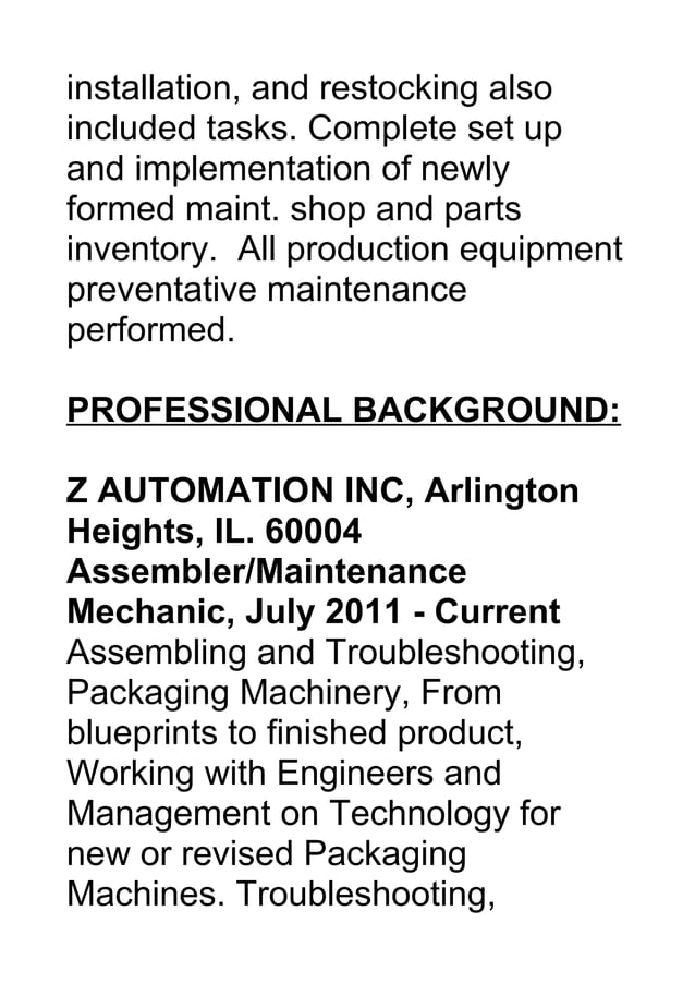 Mark Resume 2015 | PDF