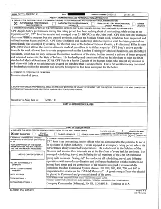 Officer Evaluation Report | PDF