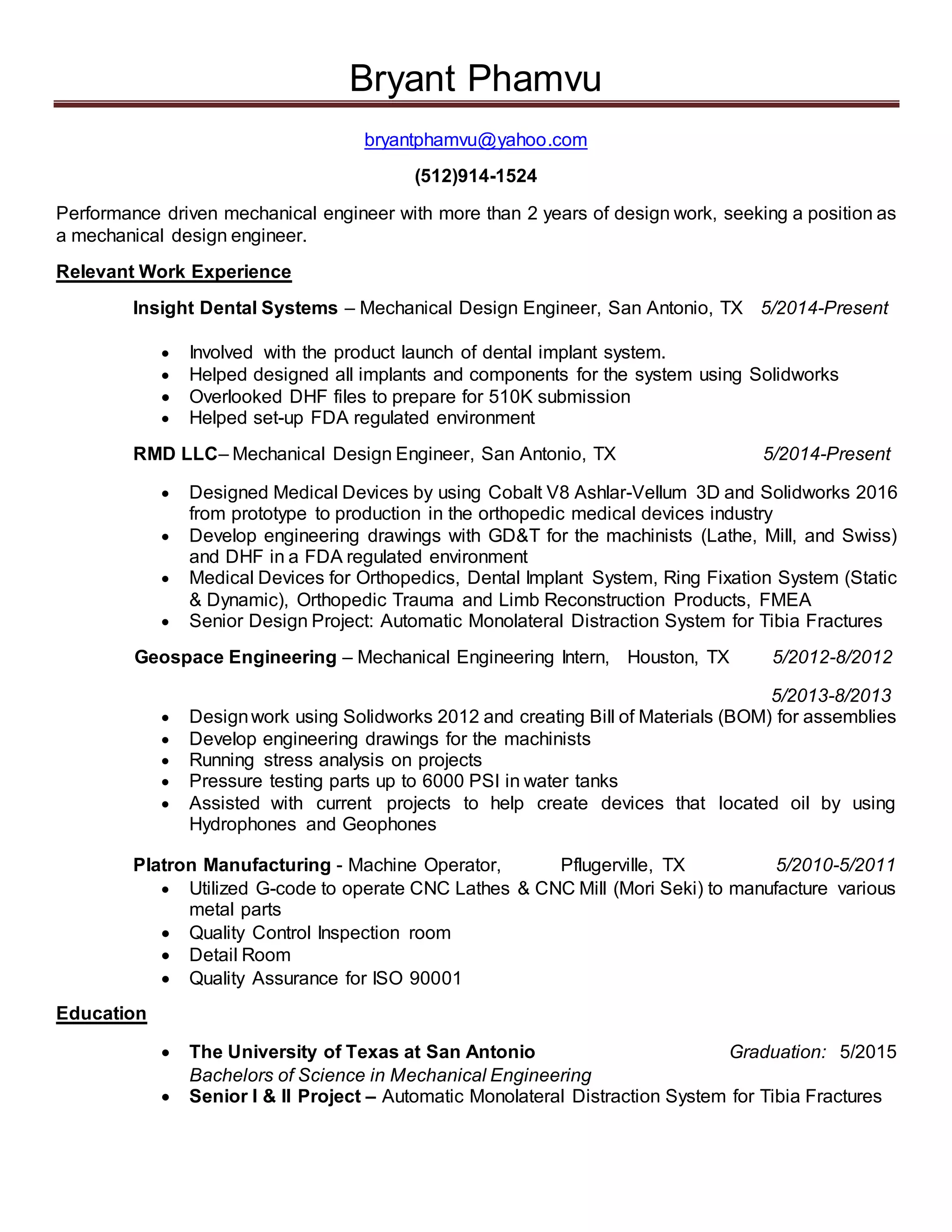 Bryant's Resume | DOCX