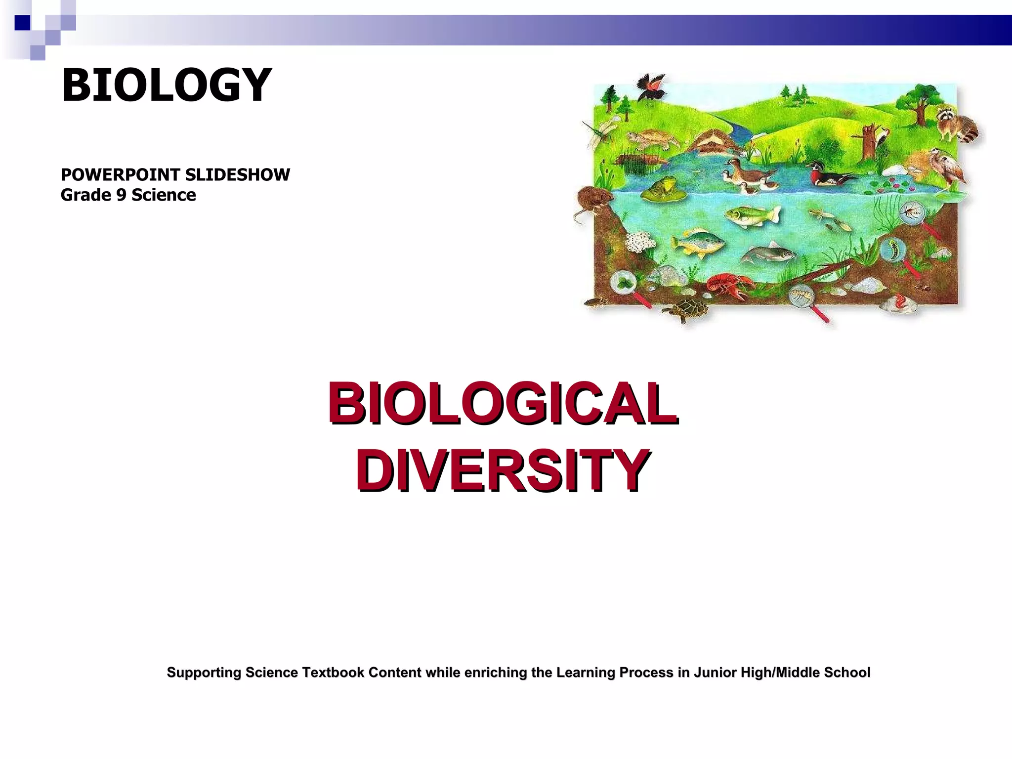 Biological Diversity | PPT