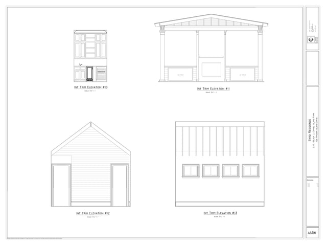 Work Sample - Interior Finish Schedule 2 | PDF
