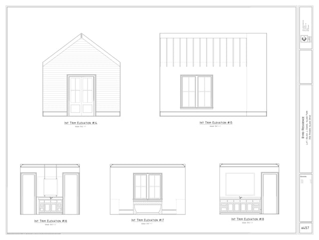 Work Sample - Interior Finish Schedule 2 | PDF