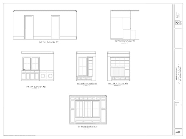 Work Sample - Interior Finish Schedule 2 | PDF