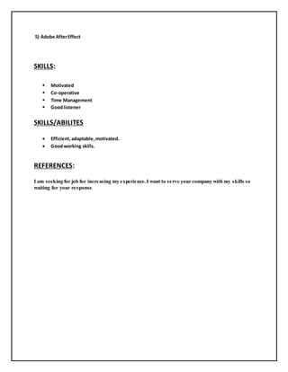 Bushra-cv | DOCX