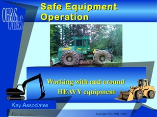 Safe Equipment Operation V17 | PPT
