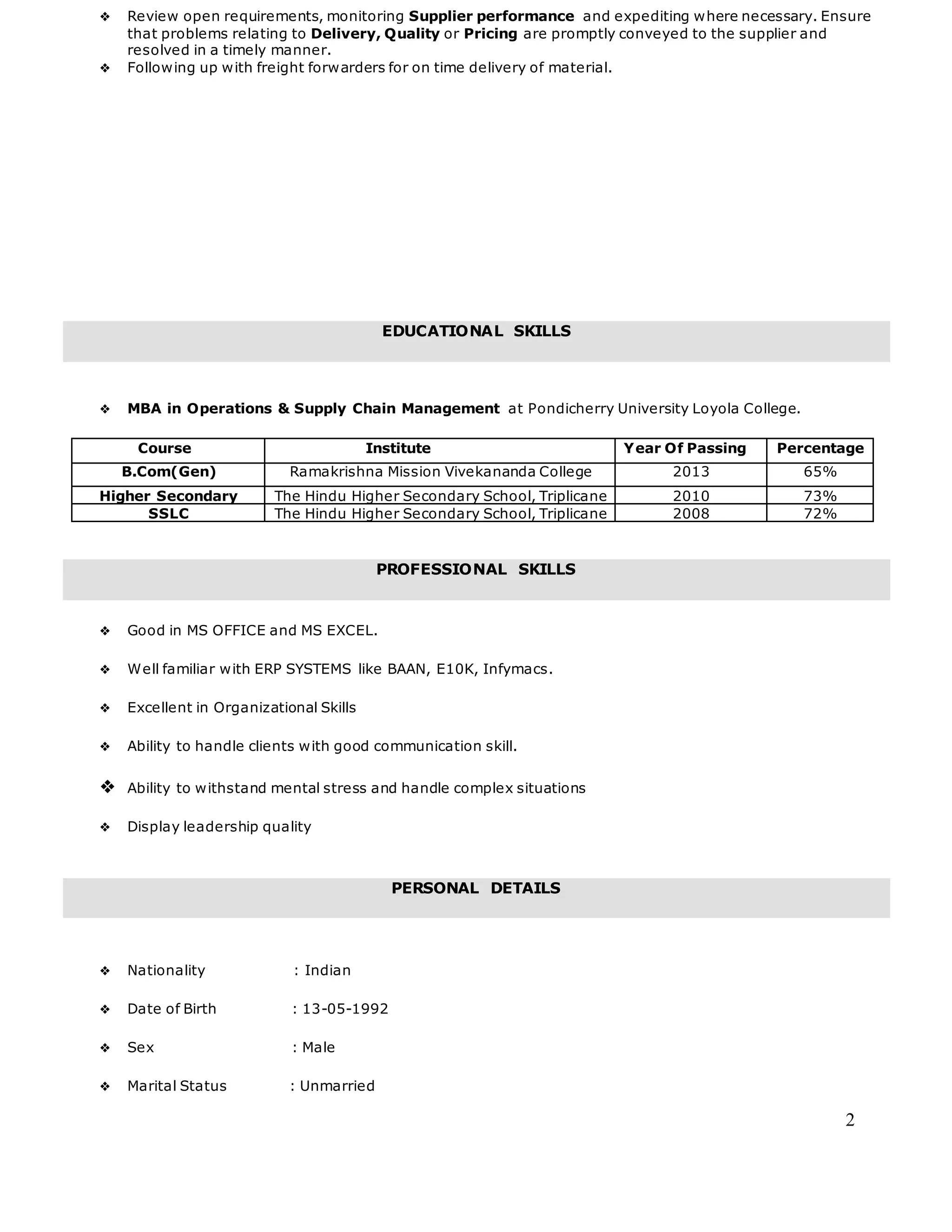 Guruprasad R_Resume | PDF
