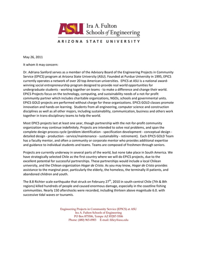 EPICS Gold ASU | PDF