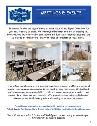 Meeting Room Flyer | PDF
