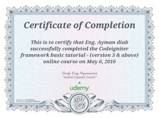 Codeigniter framework basic tutorial - (version 3 & above) | PDF