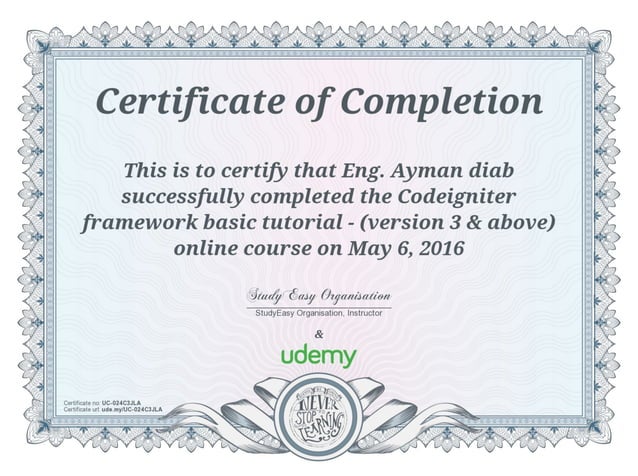 Codeigniter framework basic tutorial - (version 3 & above) | PDF